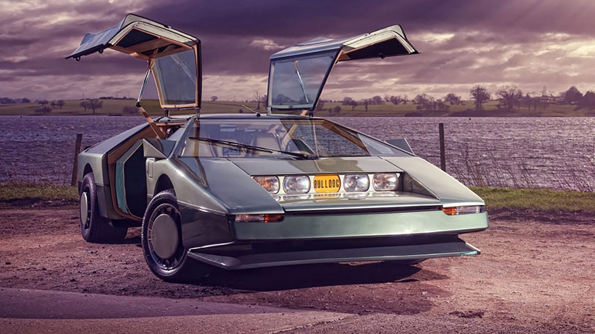 How a 1979 Aston Martin Bulldog that had been fixed up finally went ...