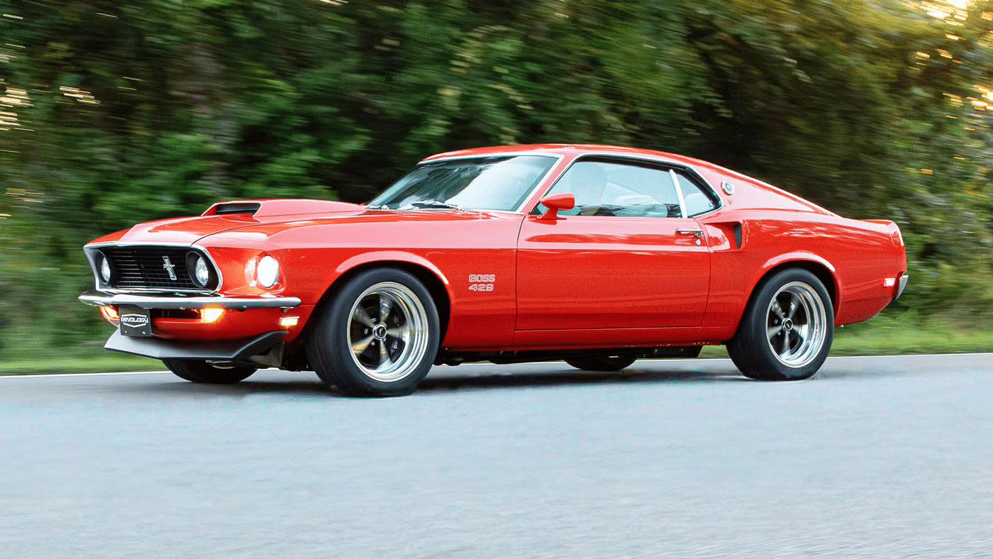 The 1969 Boss 429 Mustang Revology Is A Work Of Art Like Frankenstein's ...