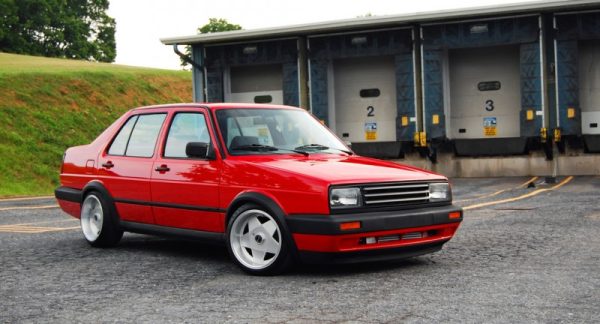 This stylish 1991 Jetta VR6 conversion was made with parts from a ...
